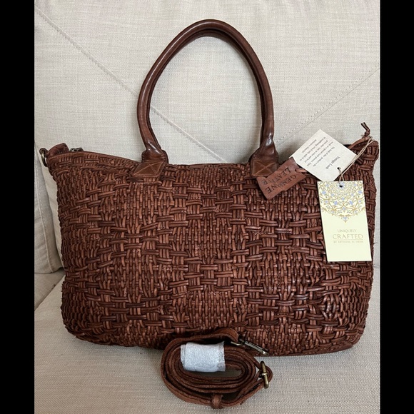 Uniquely Crafted | Bags | Nwt Uniquely Crafted Woven Handbags By ...